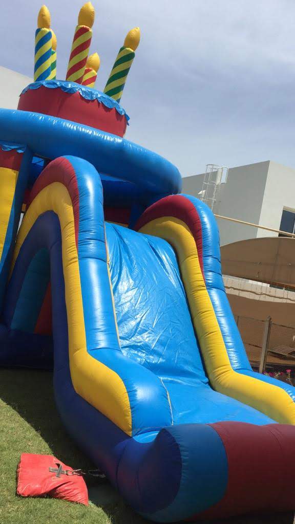 Inflatable/Birthday Candle(7mx4.5m) | Party Fever Oman