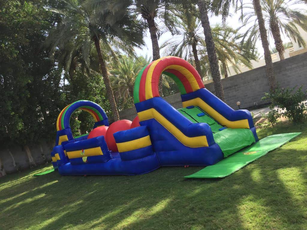 Inflatable/Obstacle Ball (11.5mx4mx4m) | Party Fever Oman
