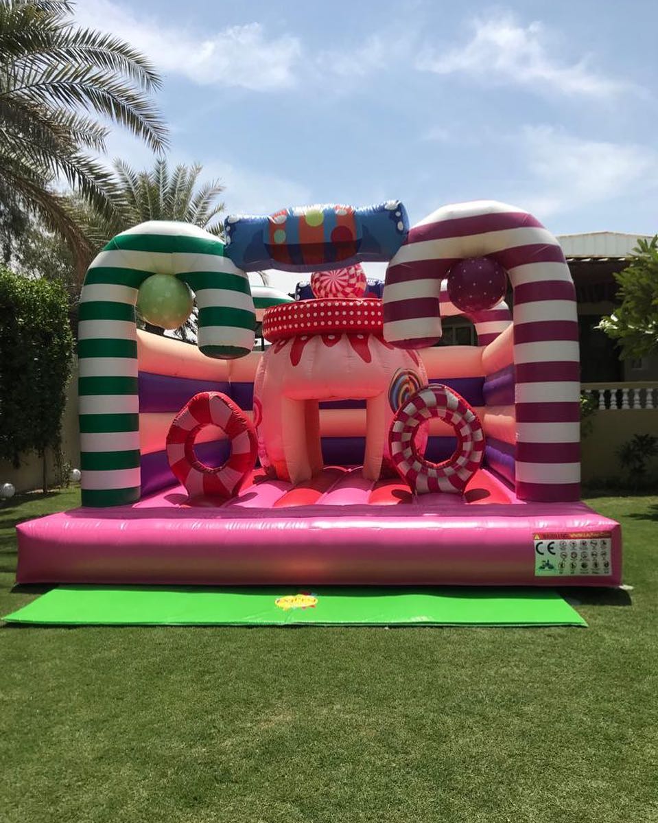 Inflatable/Candy Bouncy (5.5mx5mx4m) | Party Fever Oman